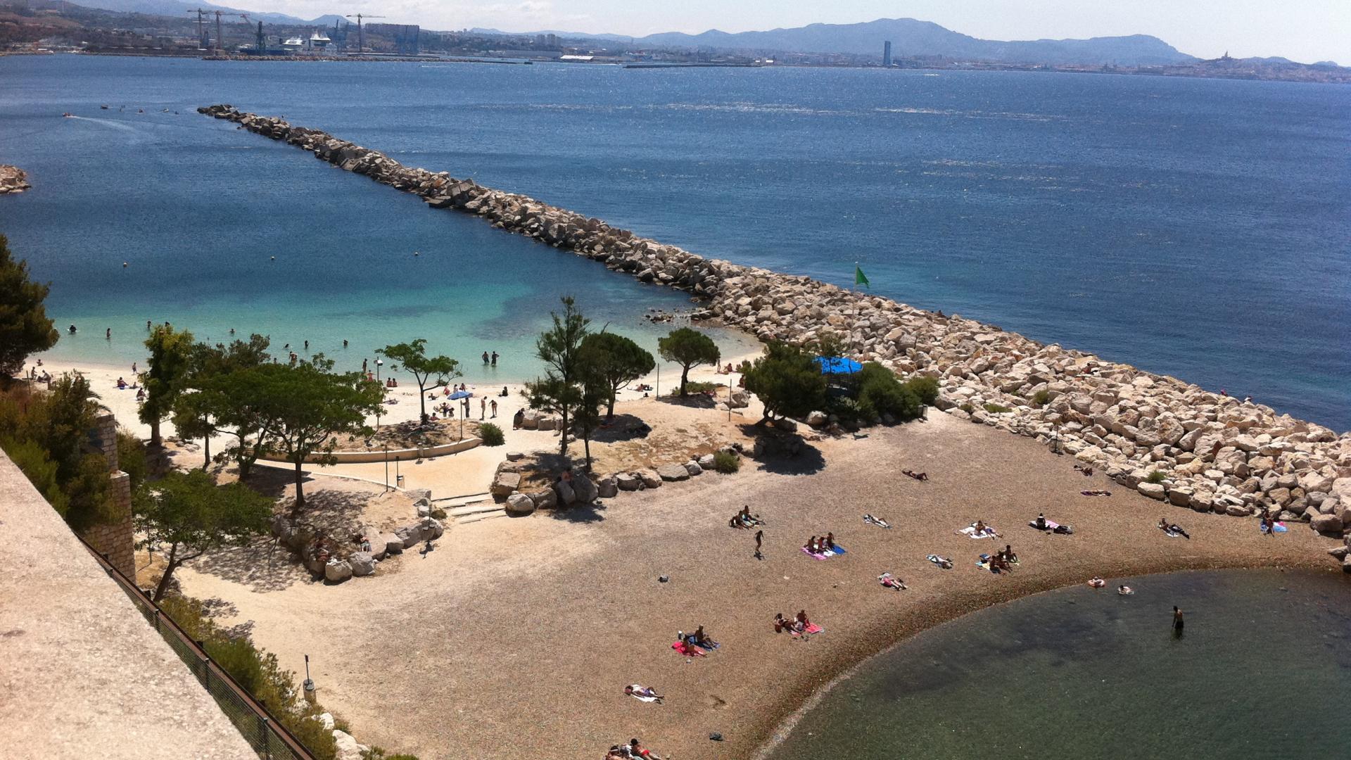 Estas 7 playas de Marsella son fácilmente accesibles en transporte ...