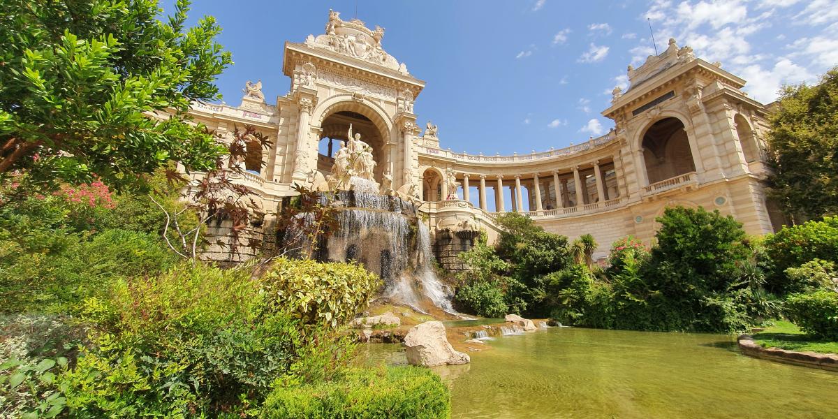 The Palais Longchamp park | Marseille Tourism
