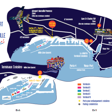 Accès au port de croisière de Marseille | Office de Tourisme de Marseille